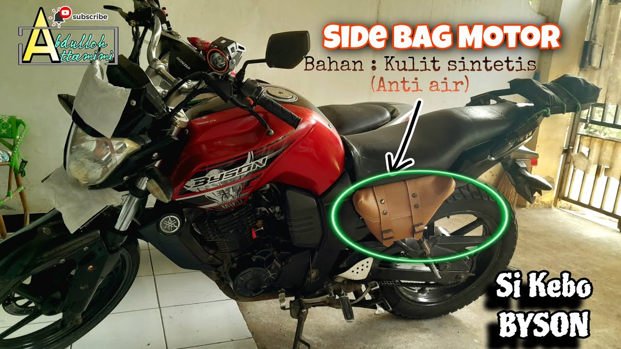 PASANG SIDE BAG MOTOR Buat si Kebo byson #sidebag #yamahabyson # ...