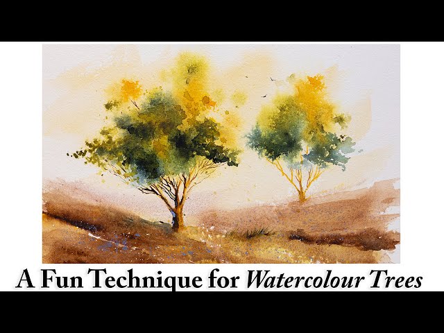 Trees Watercolour