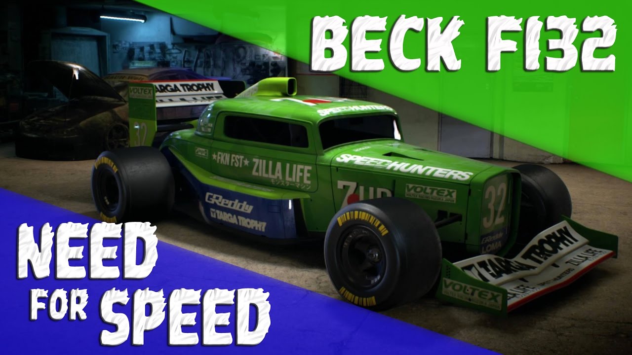 Need for Speed 2015 [PS4] Beck Kustom F132 Customization - YouTube