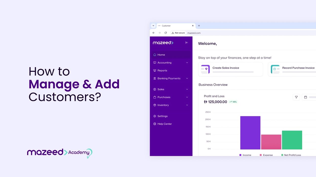 Add Customers Easily in mazeed | Step-by-Step Tutorial - YouTube