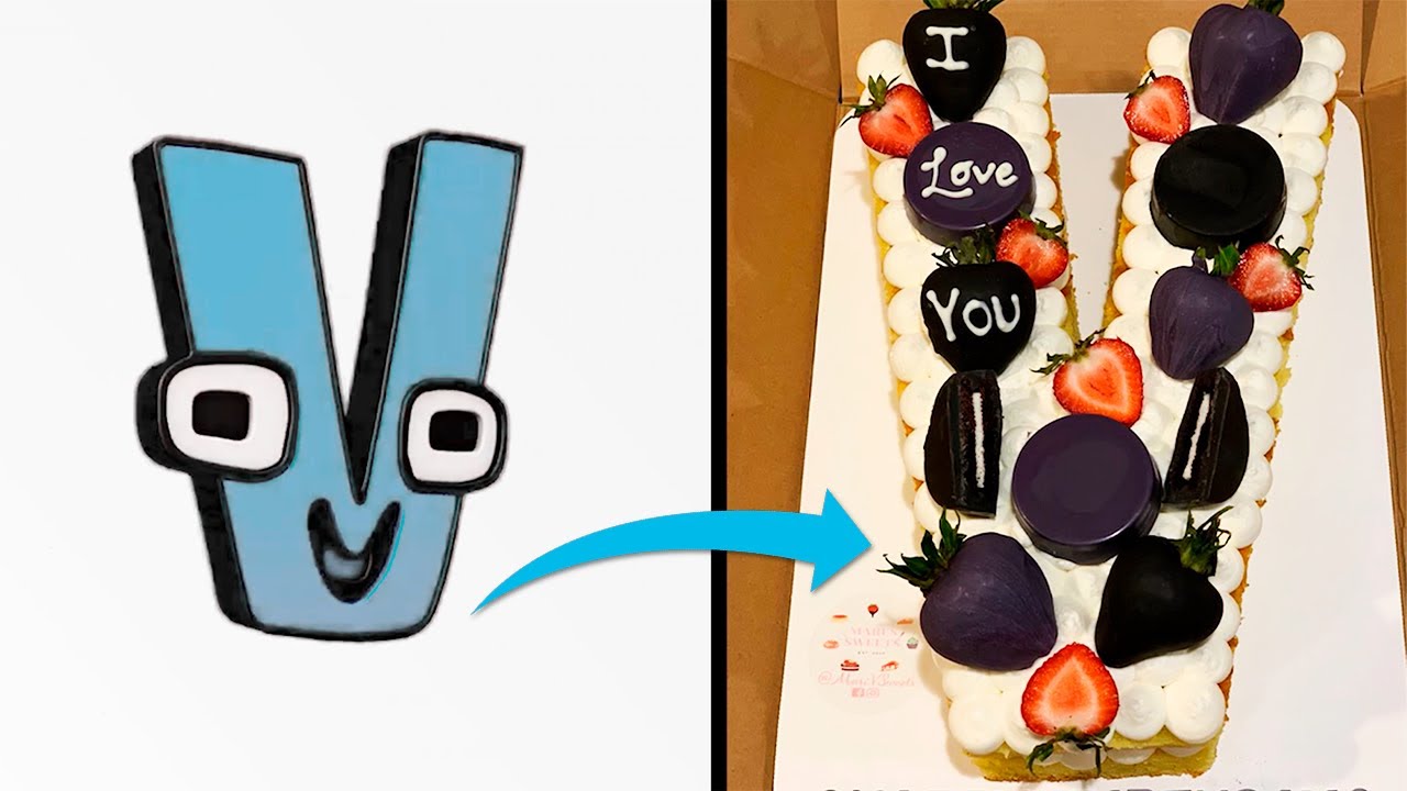 Alphabet lore but they are Cakes - YouTube