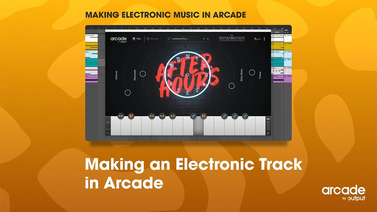 Arcade by Output - Making Electronic Music With Arcade - YouTube