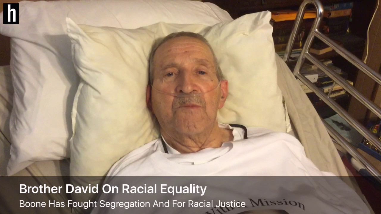 Civil rights hero Brother David Boone - YouTube
