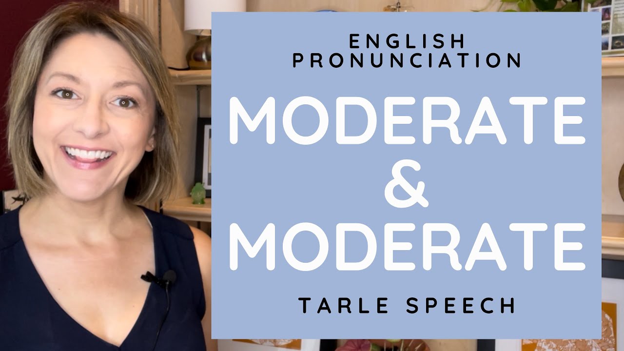 Learn to Pronounce MODERATE & MODERATE 🇺🇸 American 🇺🇸 English Heteronym ...