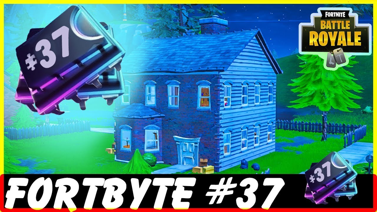 FORTNITE I FORTBYTE #37 Location - PLEASANT PARK - YouTube