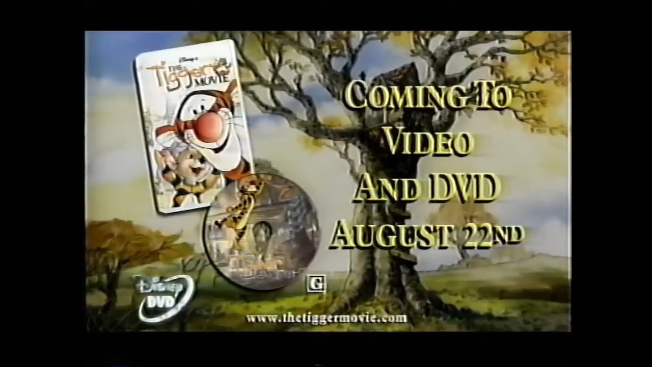 The Tigger Movie (2000) VHS & DVD Trailer - YouTube