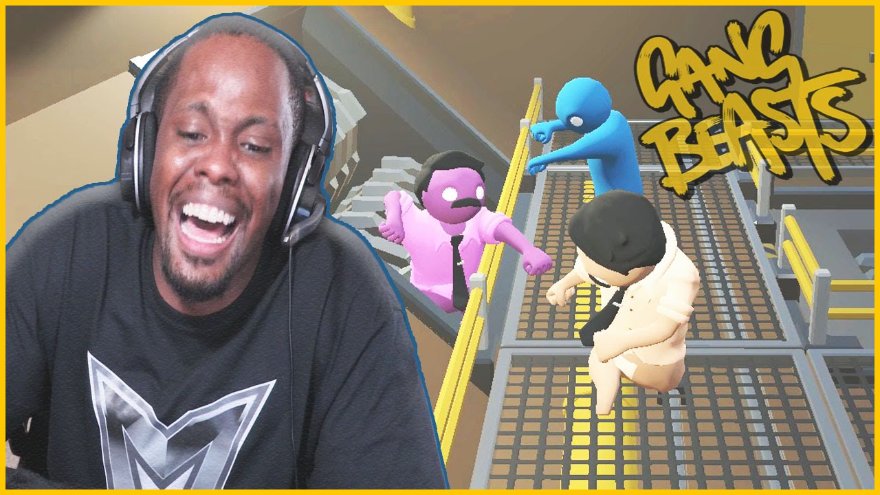 LAUGHING SO HARD I'M CRYING! - Gang Beasts Gameplay - YouTube