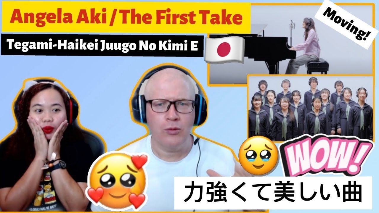 Angela Aki – Tegami-Haikei Juugo No Kimi E- / THE FIRST TAKE REACTION ...