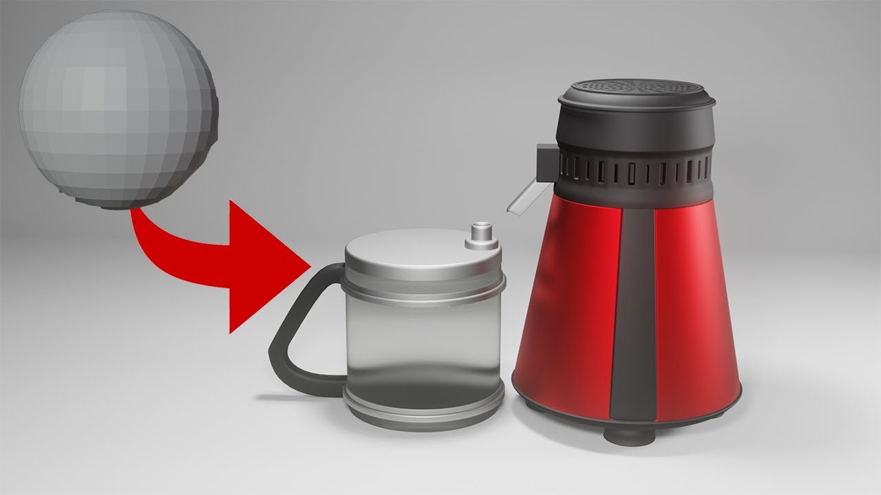 Electronic Water Heater Created In Blender | Coolest Electronic Gadget ...