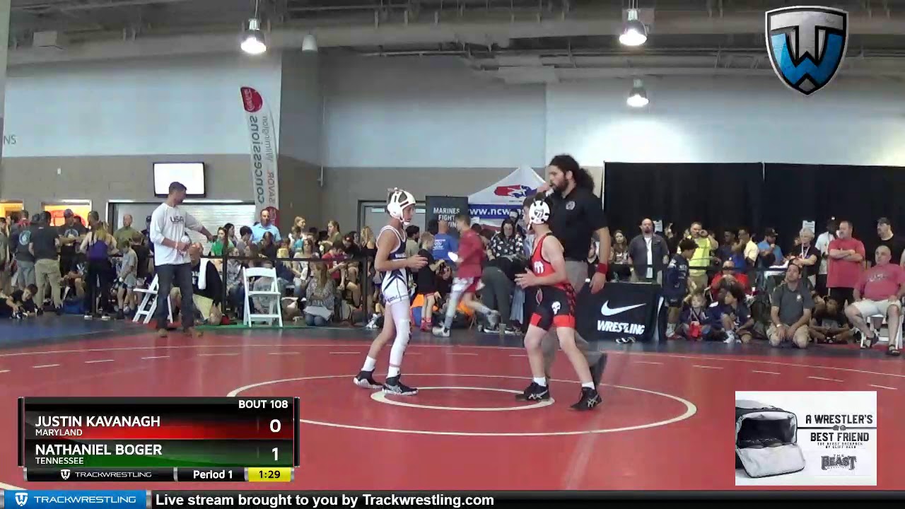 12U 74 Justin Kavanagh Maryland Vs Nathaniel Boger Tennessee - YouTube
