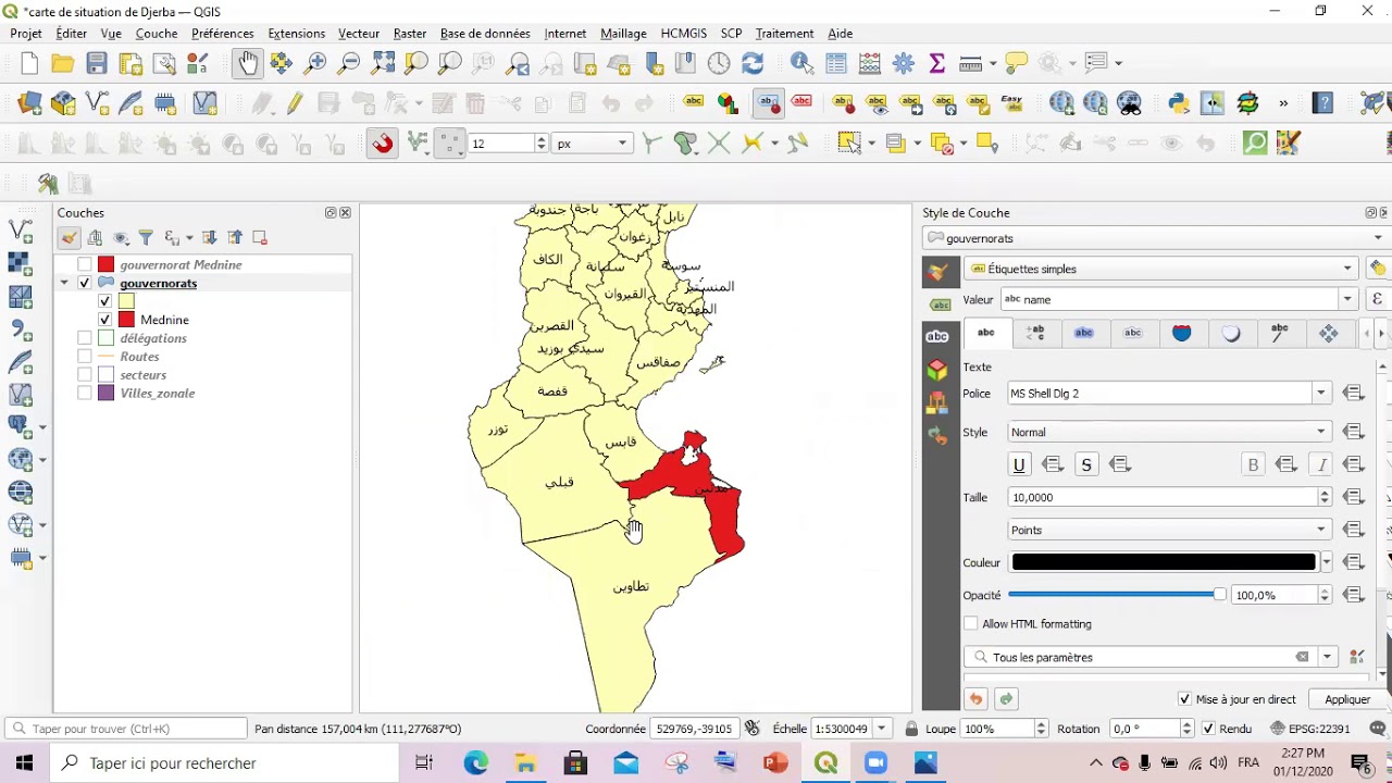 Création d'une carte de localisation - YouTube