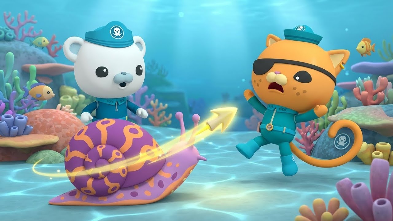 The Octonauts and the Cone Snail's Slow Hunt 🐌 Hidden Sniper Attack ...