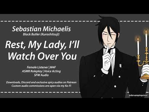 ASMR | Black Butler - Sebastian Michaelis Comforts You After A Nightmare [M4F] [Sleep aid]