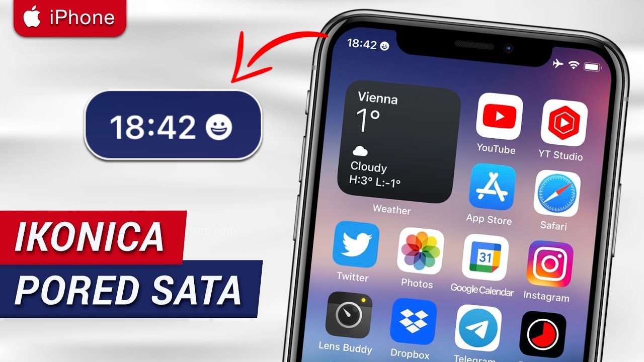 iPhone | Ikonica pored sata - YouTube