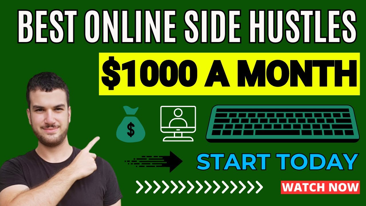 Best Online Side Hustles You Can Start Today And Earn $1000 Per Month ...