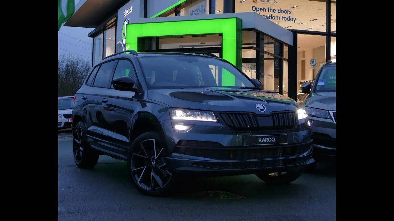 The New Karoq Sportline at Simpsons SKODA Preston - YouTube