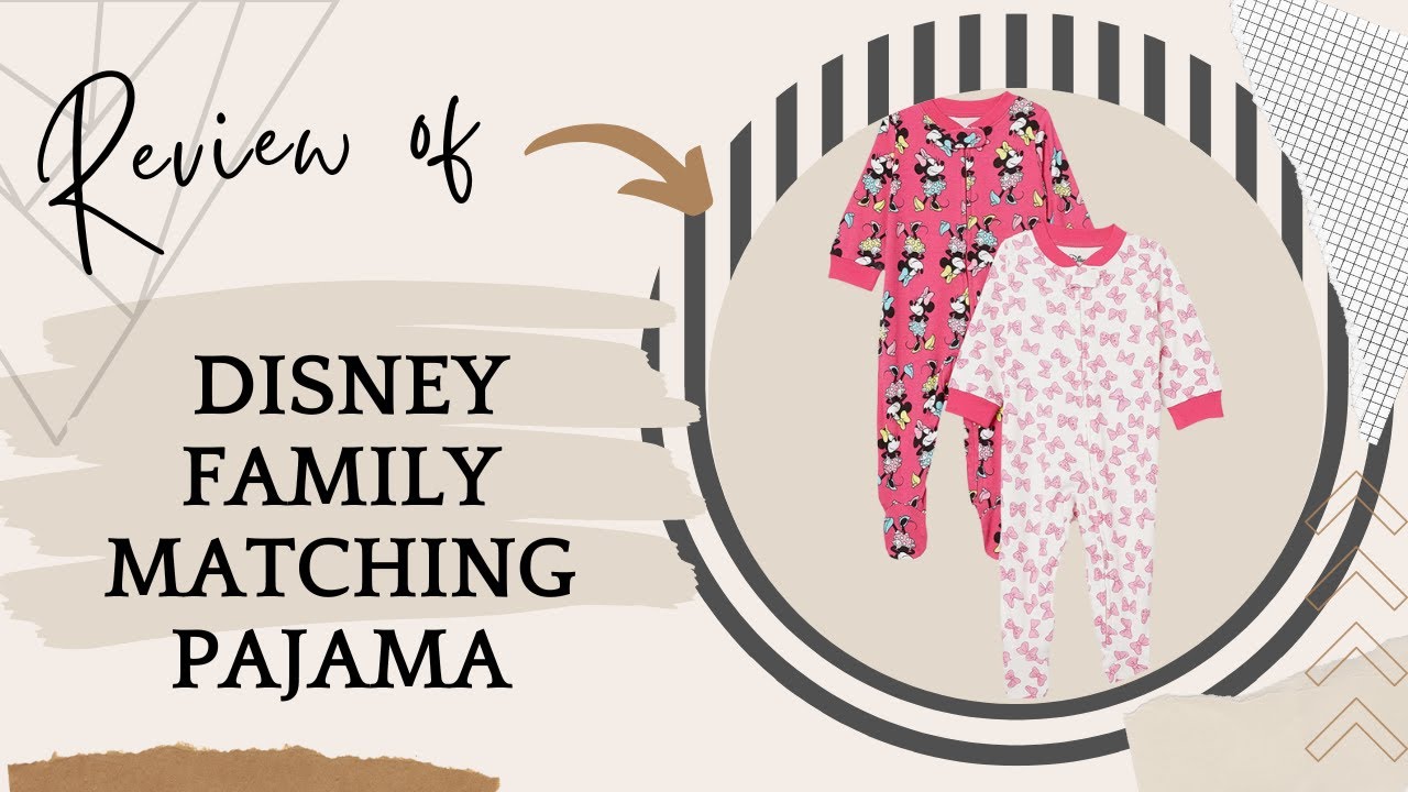 The Perfect Pajama Set: A Review of Amazon Essentials Disney Family ...
