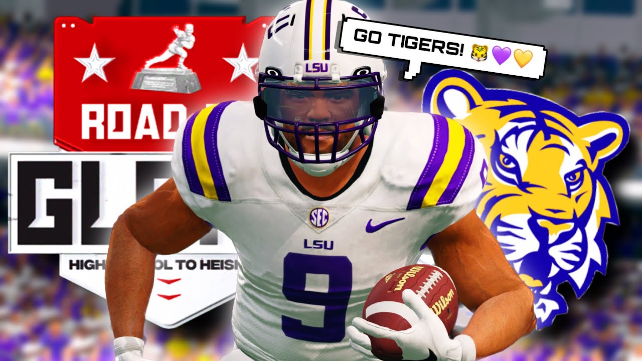 #1 RB BECOMES A LSU TIGER! - YouTube