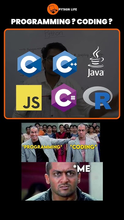 Programming vs Coding - YouTube