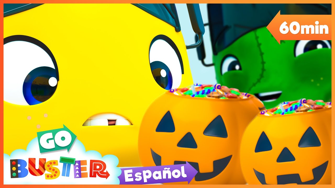 ¡Diente Flojo en HALLOWEEN! | 1 HORA DE GO BUSTER | Moonbug Dibujos ...