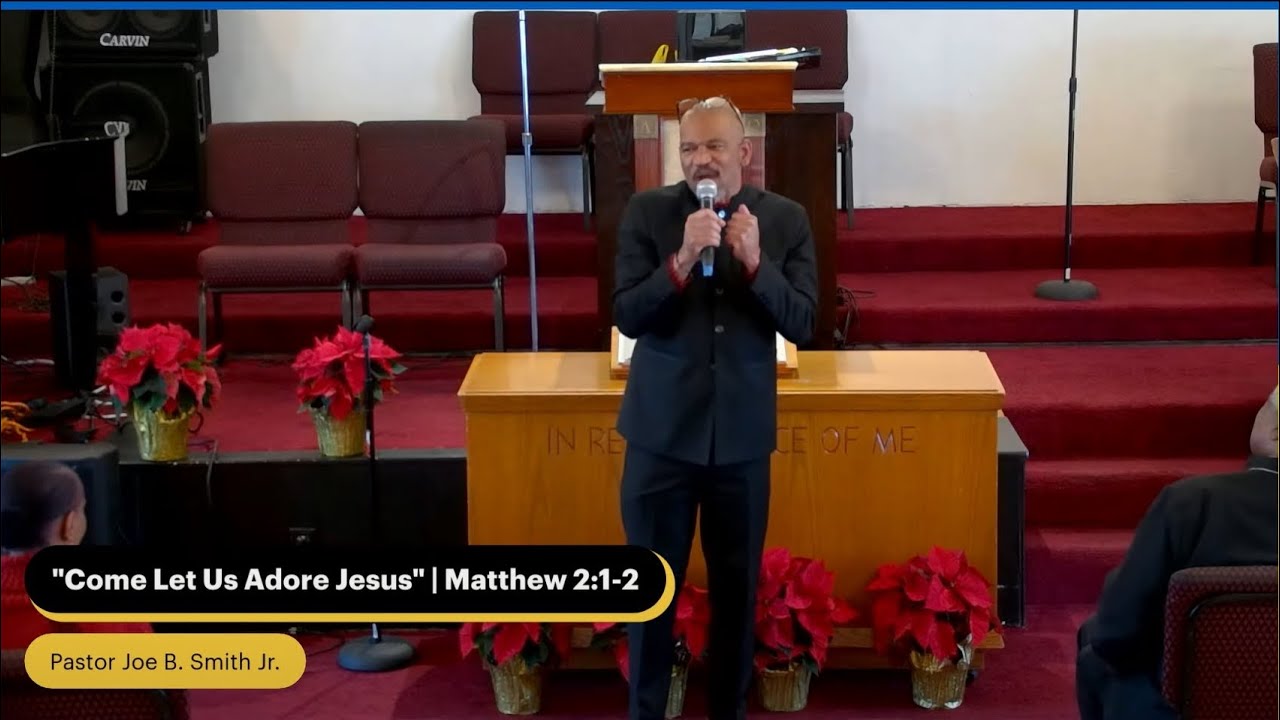 "Come Let Us Adore Jesus" | December 1st, 2024 - YouTube