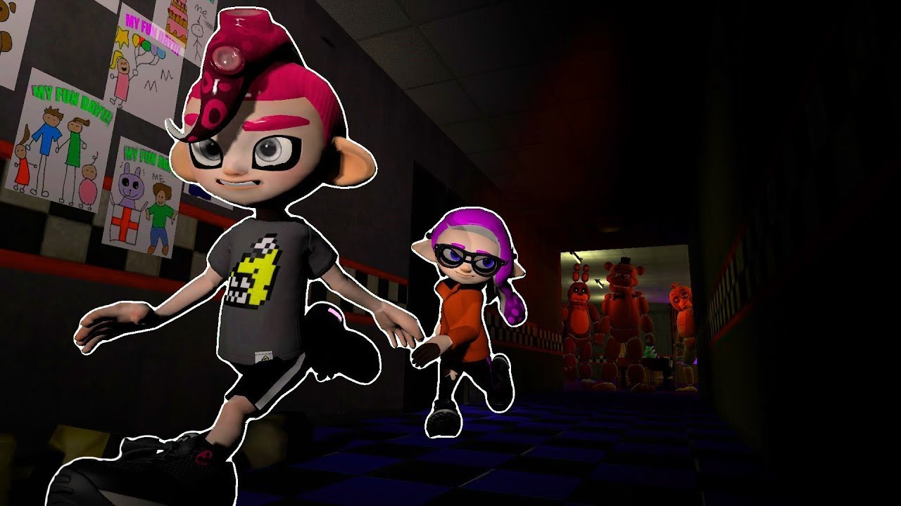 [Splatoon GMOD] The Night Shift! | Josh the Octoling Shorts - YouTube