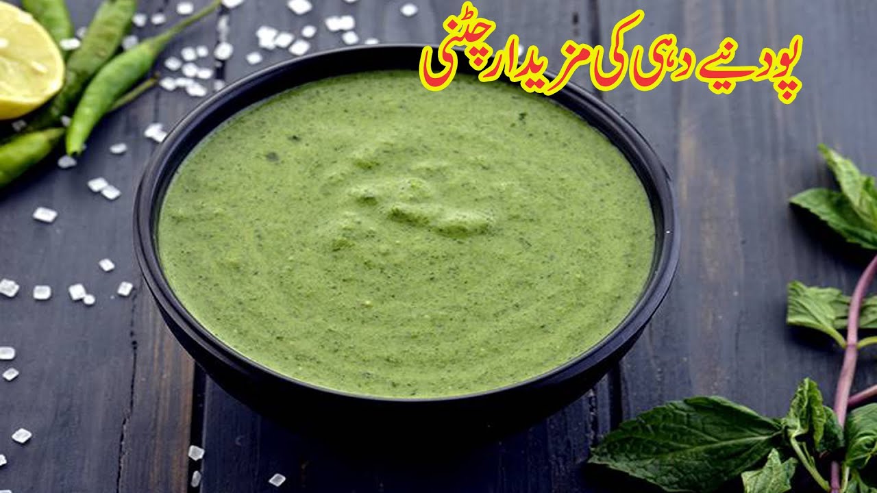 Raita Recipe| Chatni Recipe | Mint sauce Chutney Recipe| By Thalfood ...