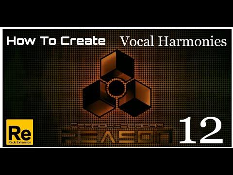 YYBY How to Create Vocal Harmonies in Reason Studio 12 - YouTube
