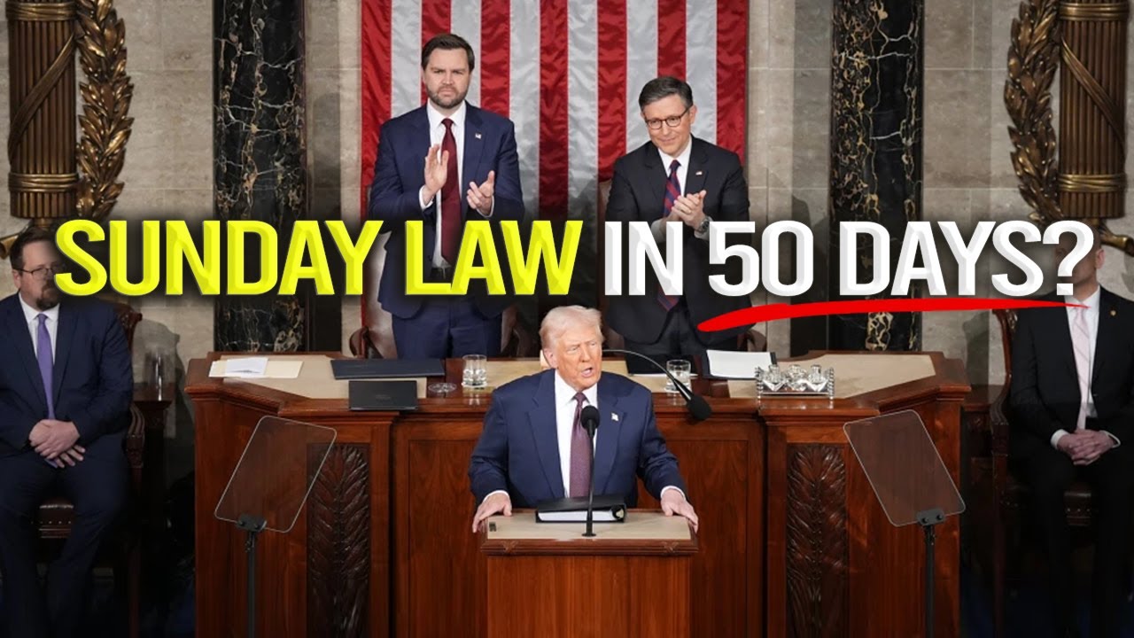TRUMP SPEECH IN CONGRESS REVEALS PLAN FOR SUNDAY LAW? NEXT 50 DAYS ...