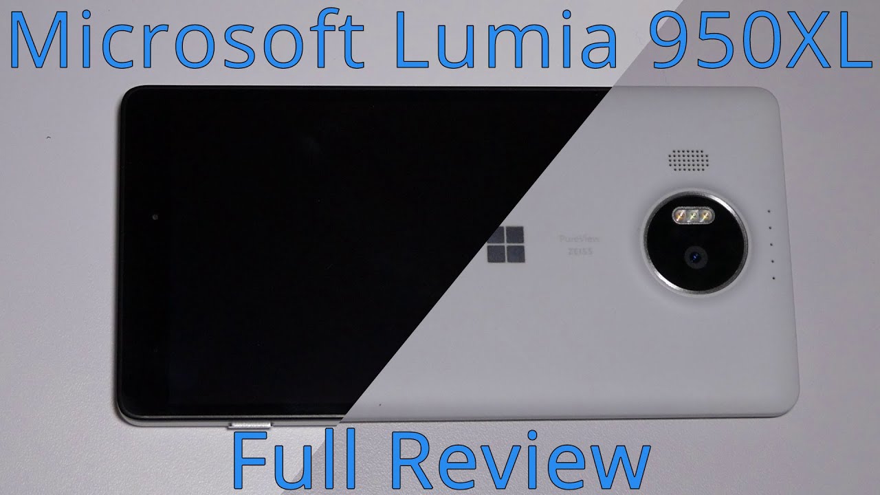Microsoft Lumia 950XL Full Review - YouTube