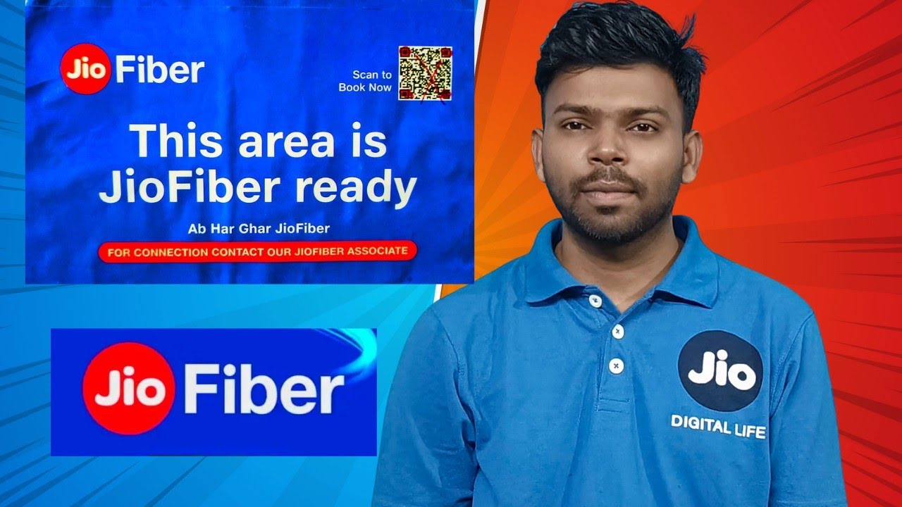 jio fiber connection - YouTube