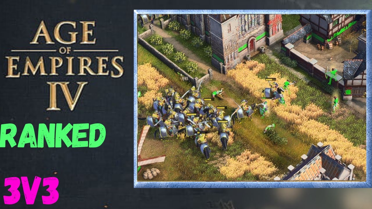 Age of Empires 4 3v3 Japanese Ranked #40 | No Commentary Multiplayer ...