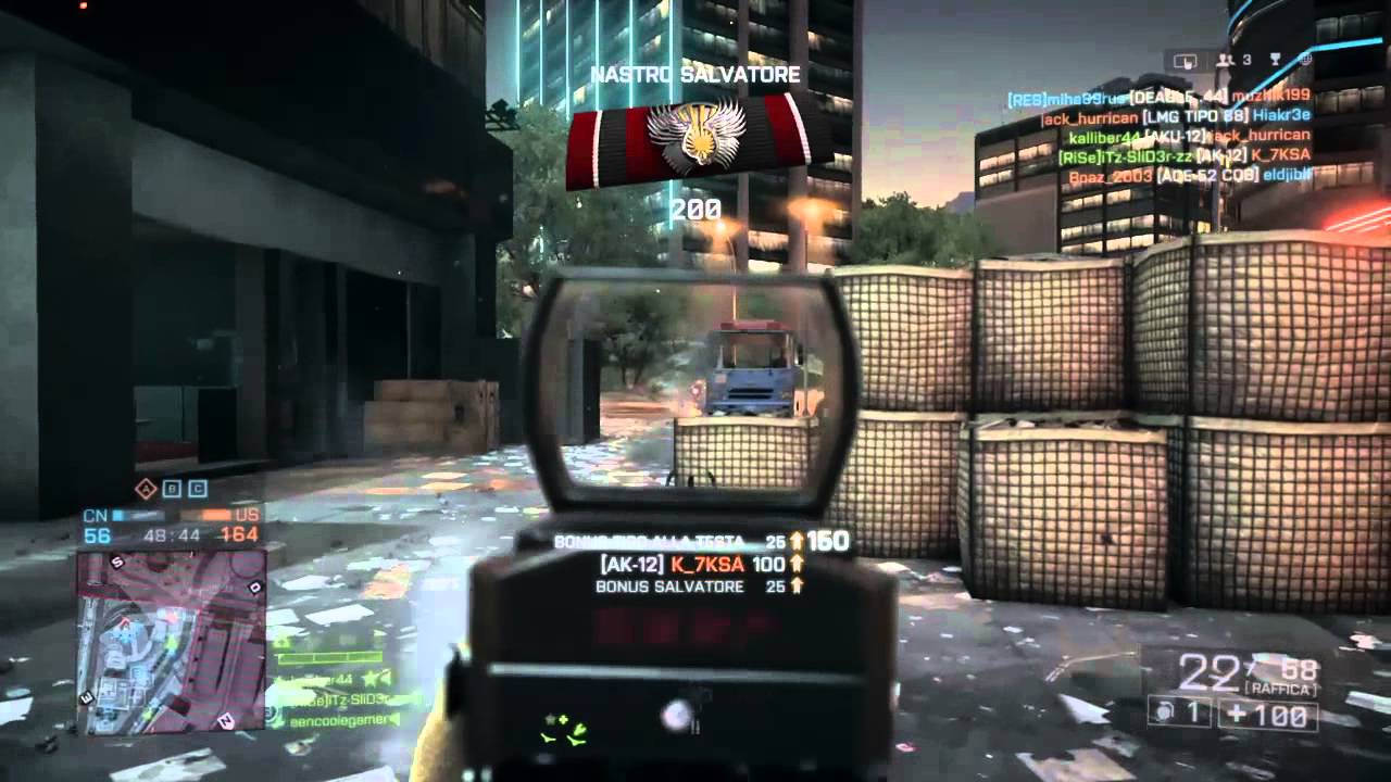 BF4-AK12 a raffiche. OP? - YouTube