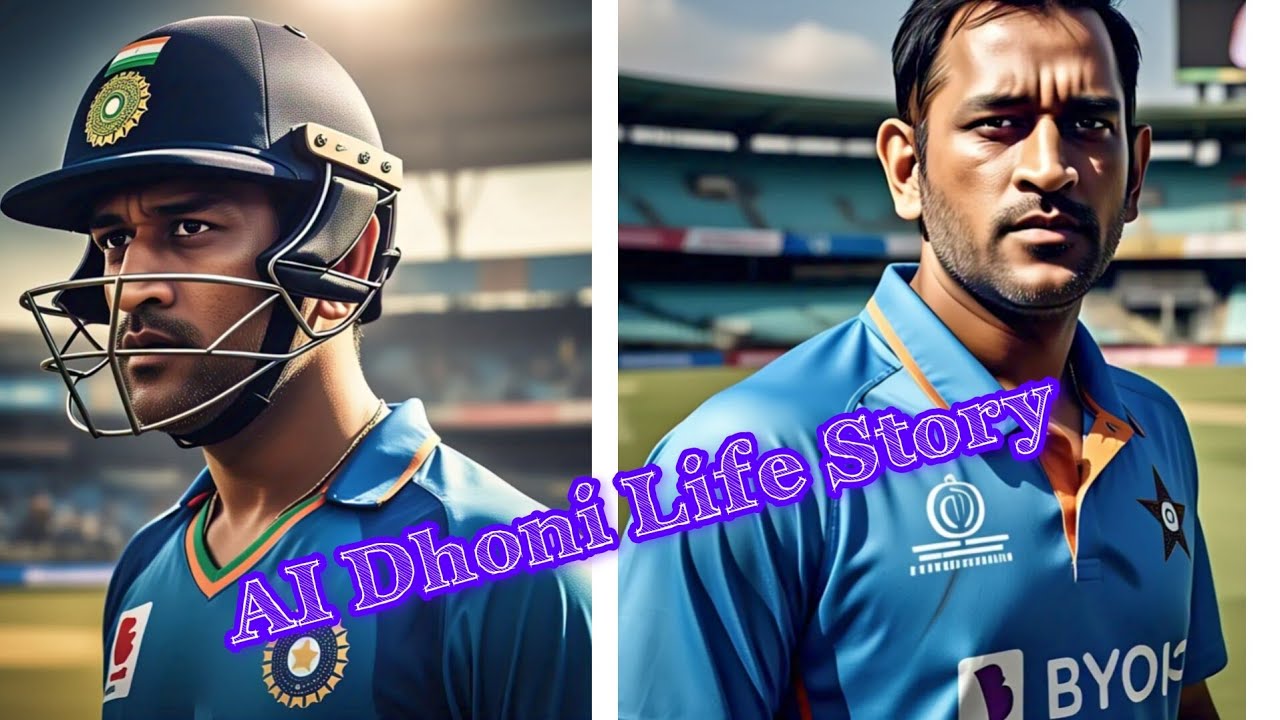 AI Technology used by to Ms.Dhoni Life Story.. #dhoni #csk #rcb - YouTube