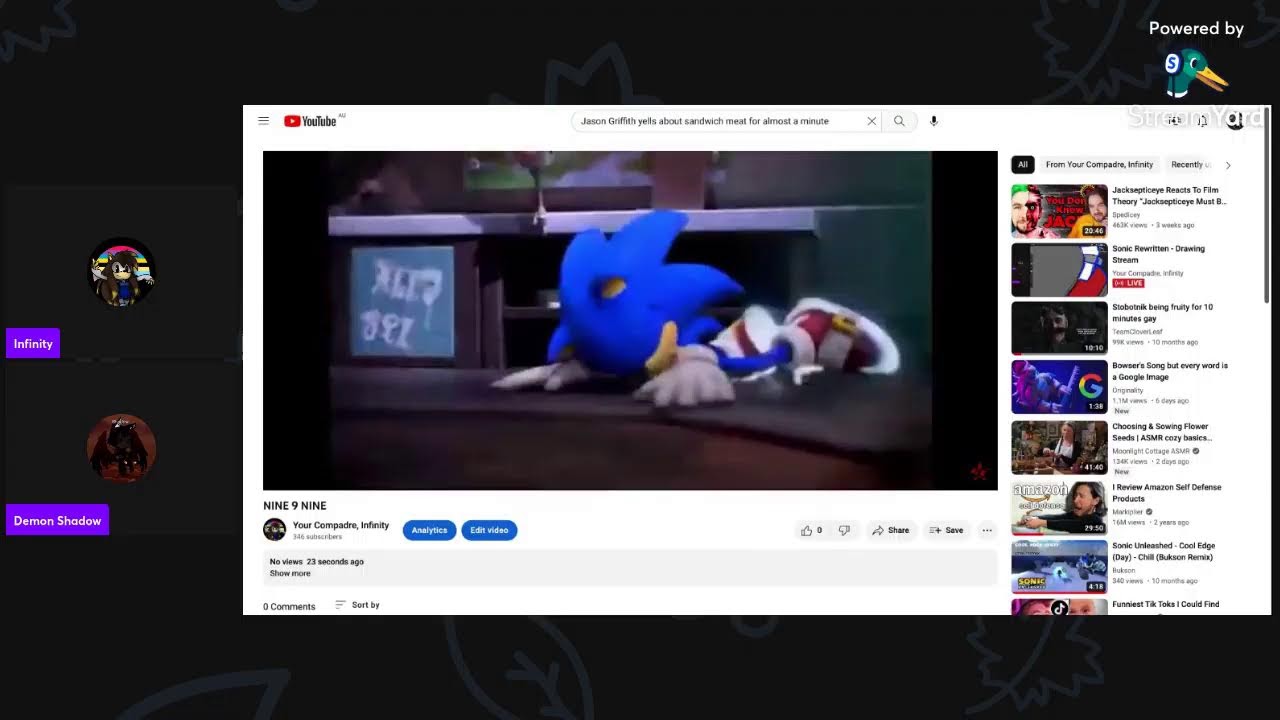 Sonic Rewritten - Drawing Stream - YouTube