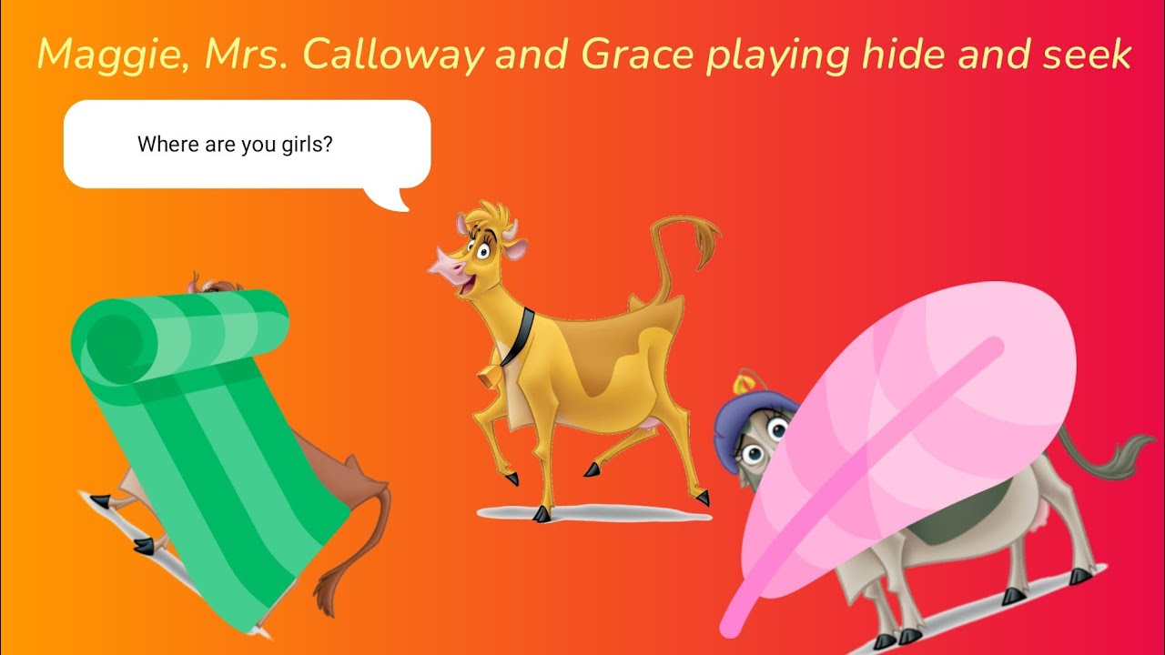Maggie, Mrs. Calloway and Grace playing hide and seek - YouTube