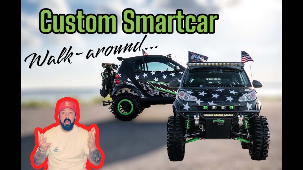 The Ultimate Custom Smart Car: Hoonigan Edition - YouTube
