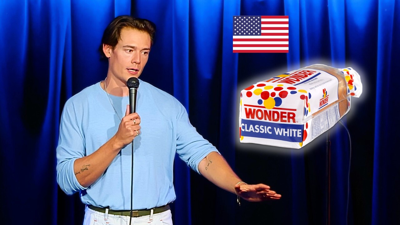 German Roasts American Food 🇺🇸 Mario Adrion | Crowd Work - YouTube