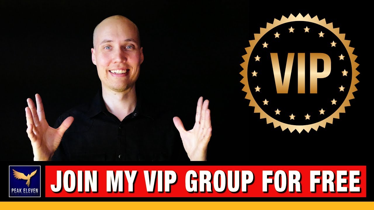 Join my VIP Group for Free - Get Special Bonuses 😃 - YouTube