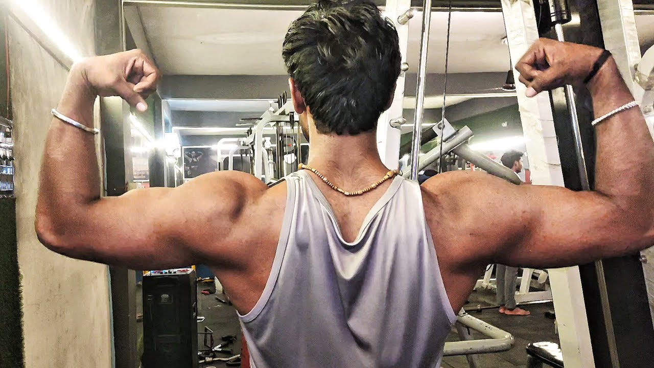 Aaj Shoulder Ka Tagda workout With Lite Leg😁 -PUMP LEVEL 💪🏻 |Vlog-25| # ...