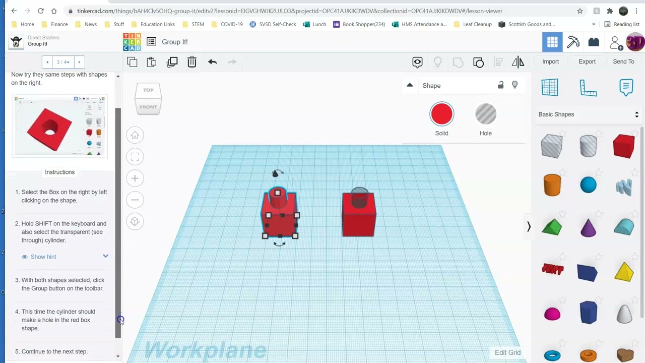 06 Tinkercad - Group It! - YouTube