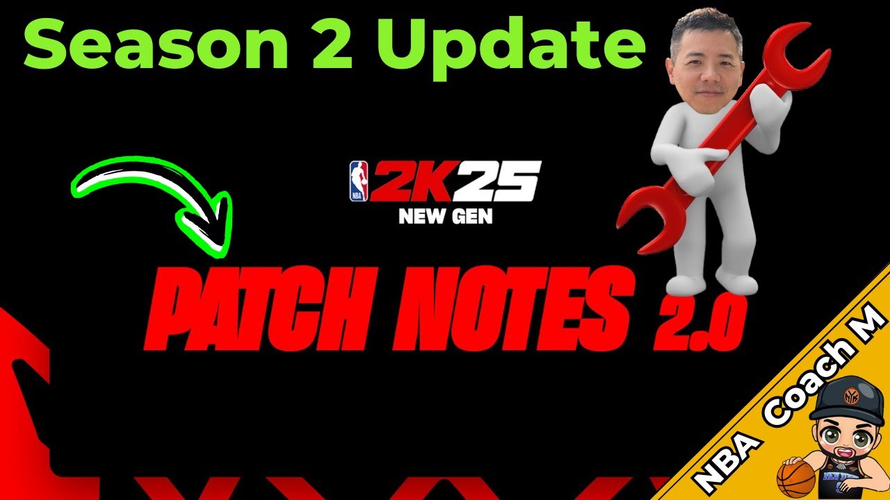 Season 2 Patch Notes NBA 2K25 - YouTube