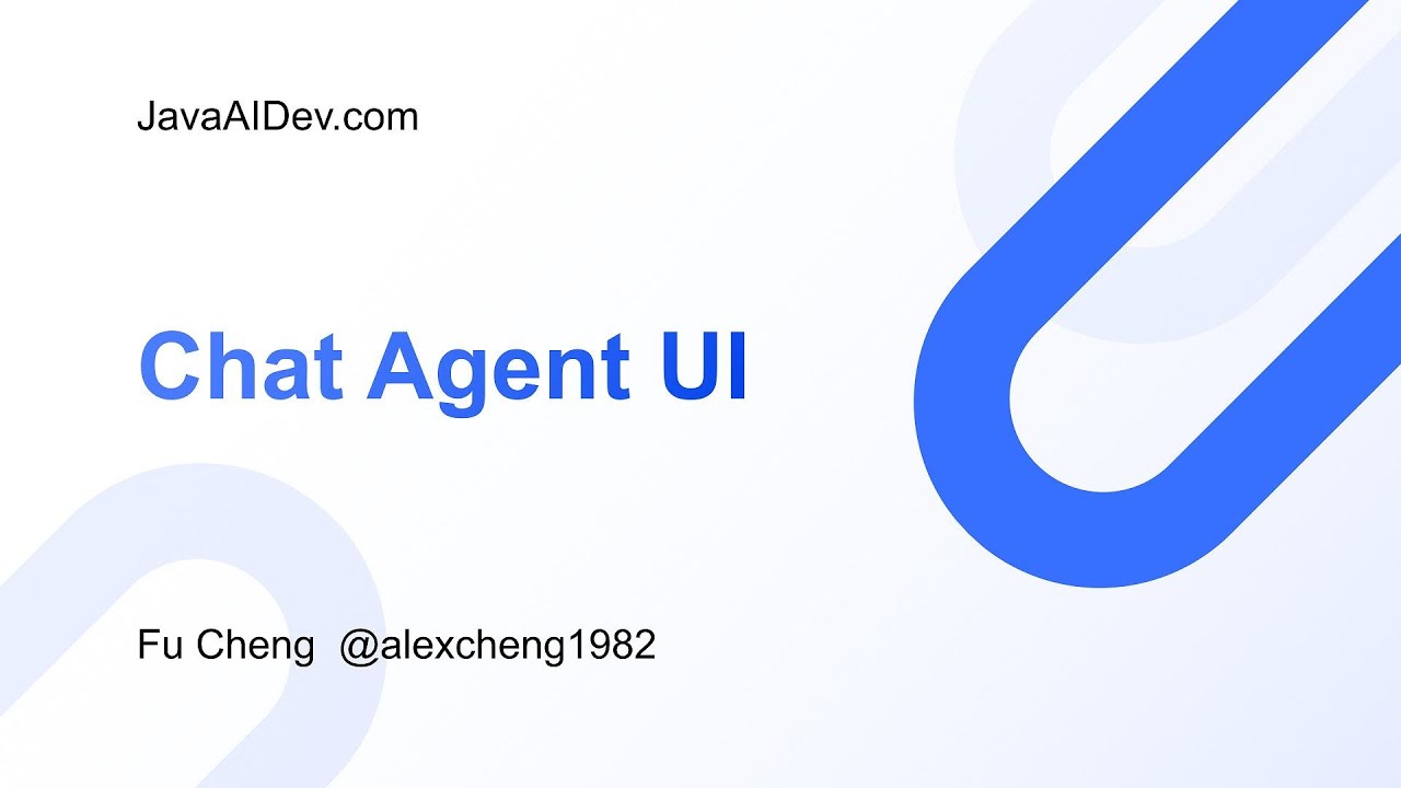 Chat Agent UI - YouTube