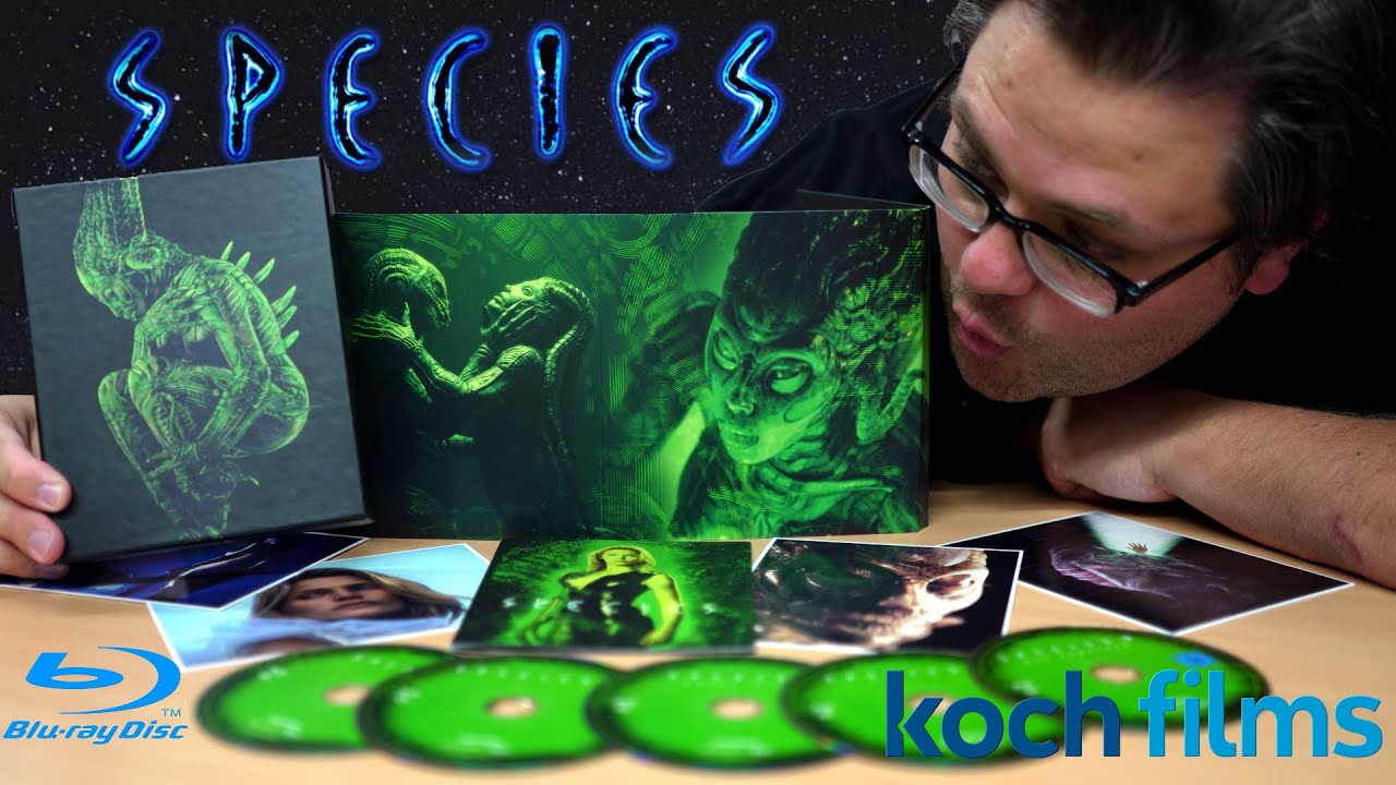 SPECIES - Quadrologie 5-Disc Blu-Ray Edition KOCH Films Shop exclusive ...