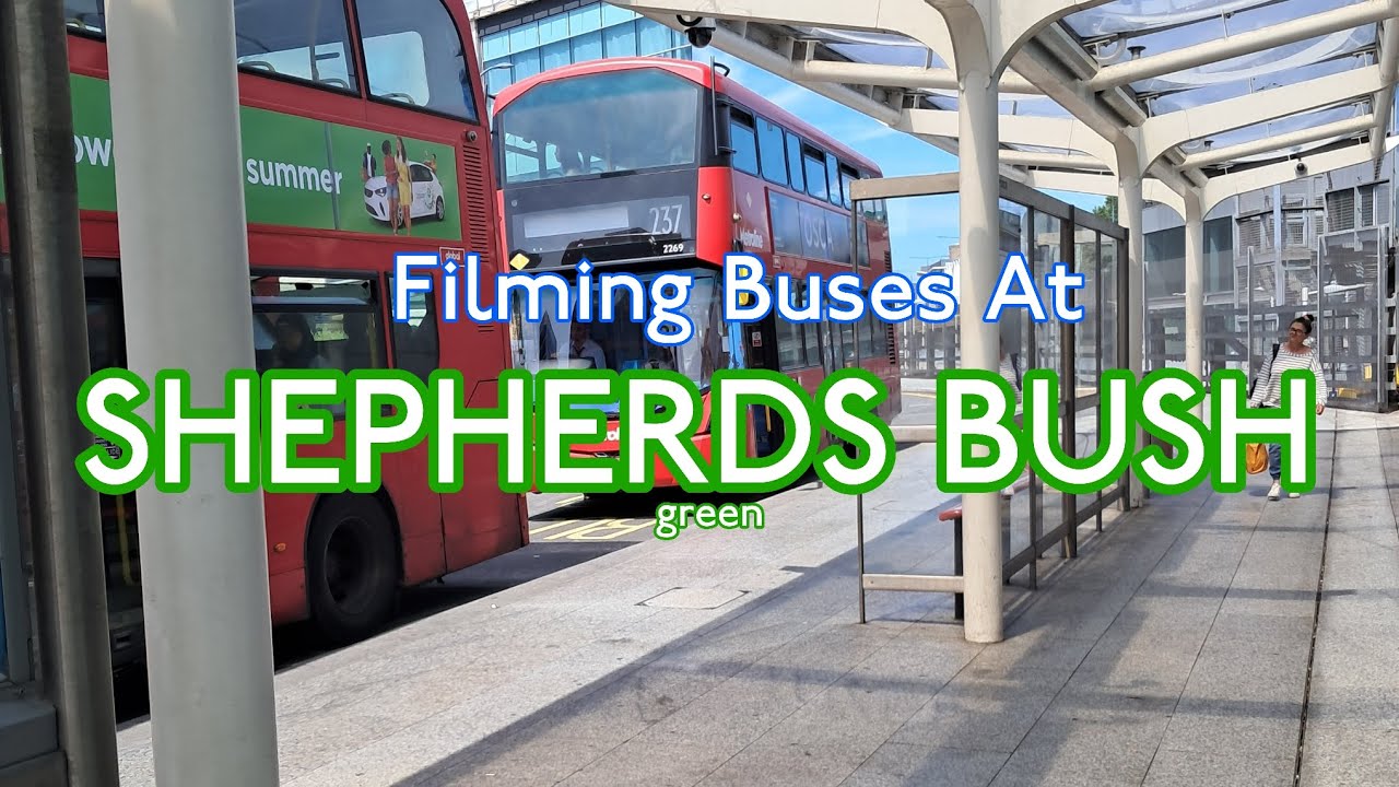 Buses at: Shepherds Bush Green - YouTube
