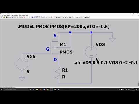 3 PMOS Common Source Amplifier - YouTube