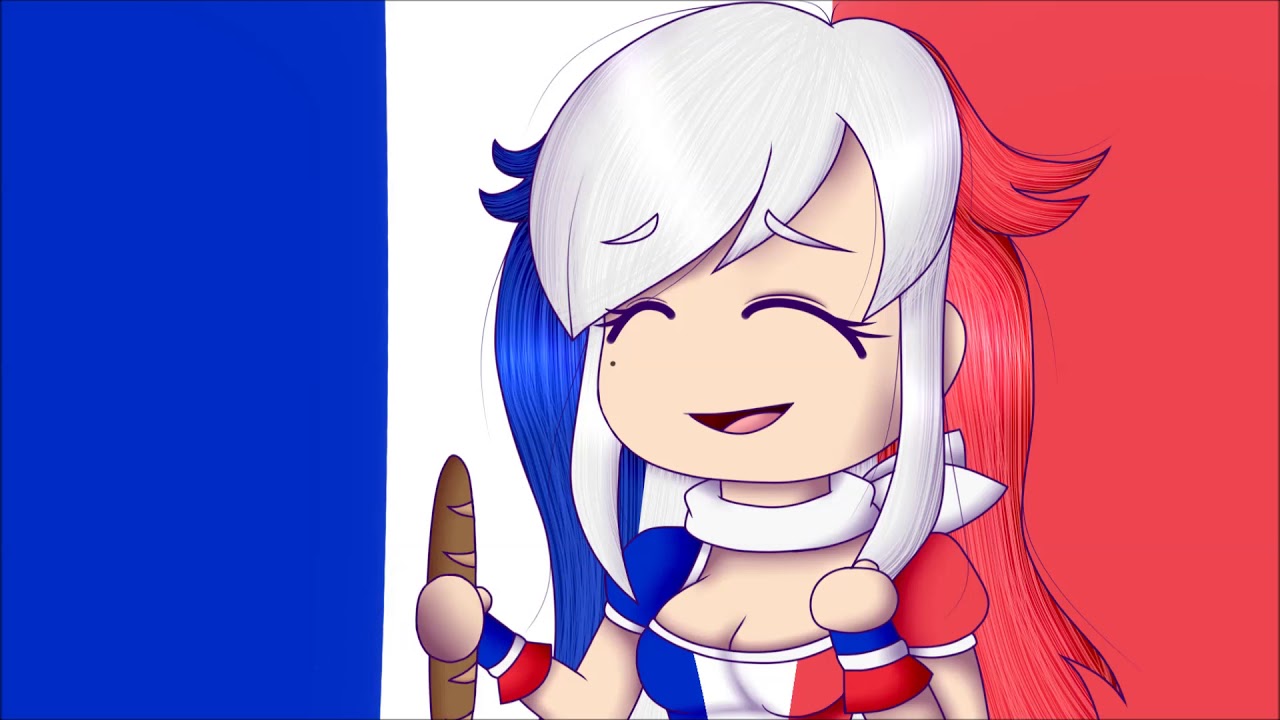 (Country Waifus) Leek Spin Meme Ft. Waifu!France (Baguette Spin) - YouTube