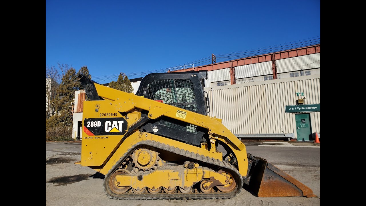 CAT 289D (550) - YouTube