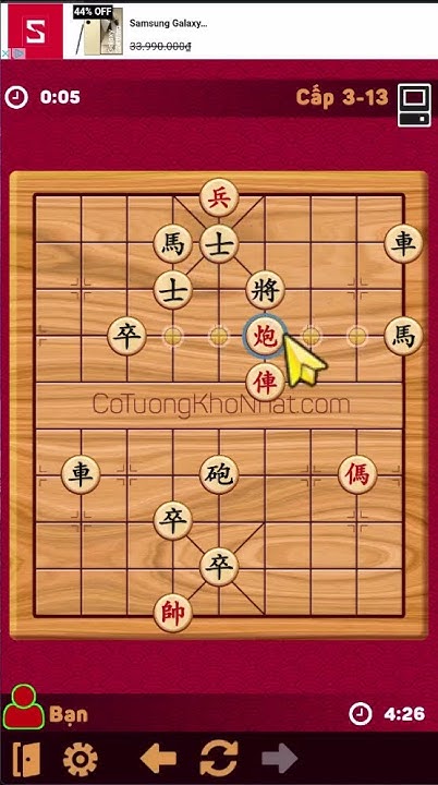 Cờ tướng khó nhất LV3-13 #chineschess #chesspuzzle - YouTube