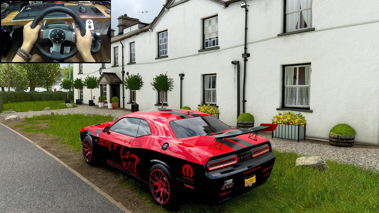 Dodge Challenger SRT Hellcat - Forza Horizon 4 | Logitech g27/g29 4K ...